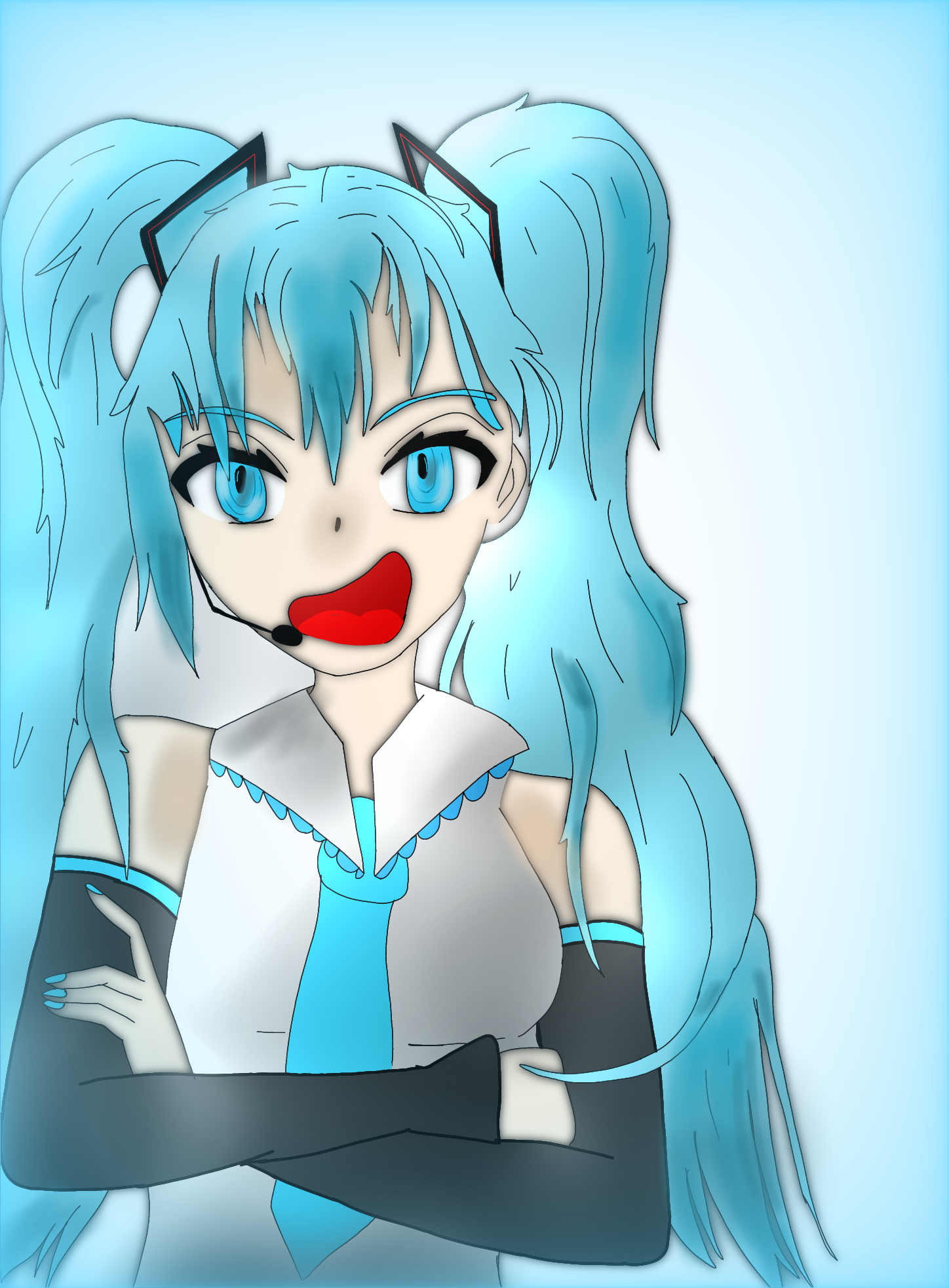 MIKU (no background) CV01 - ibisPaint