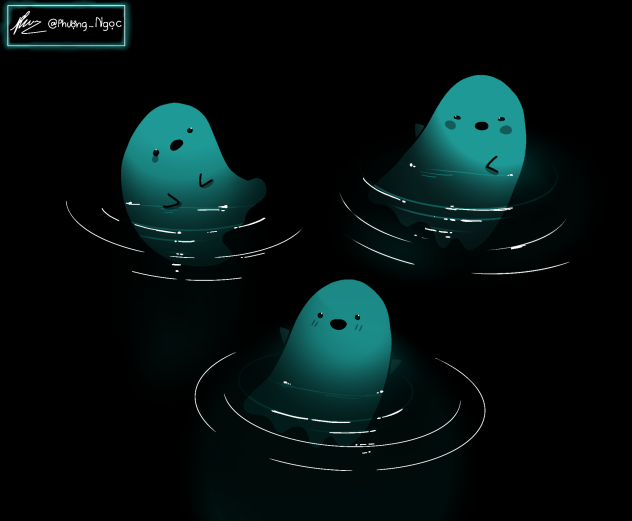 Lots of ghosts👻 - ibisPaint