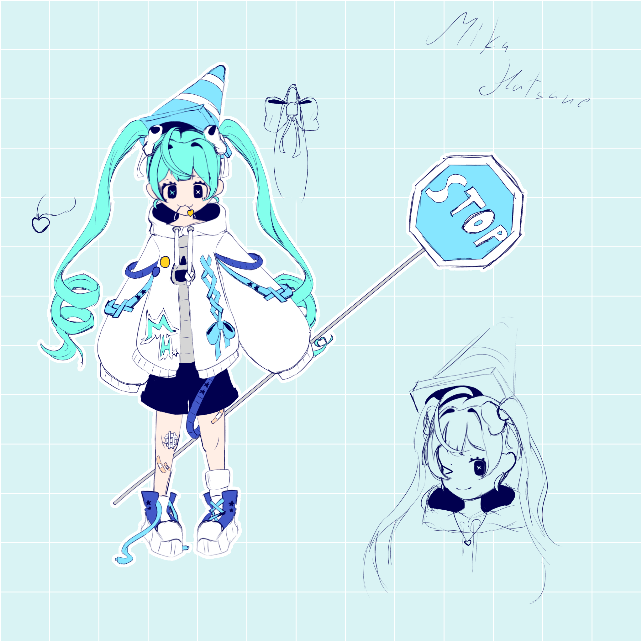 Street Miku Hatsune - ibisPaint