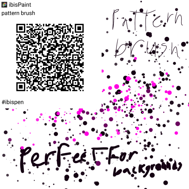 pattern brush - ibisPaint
