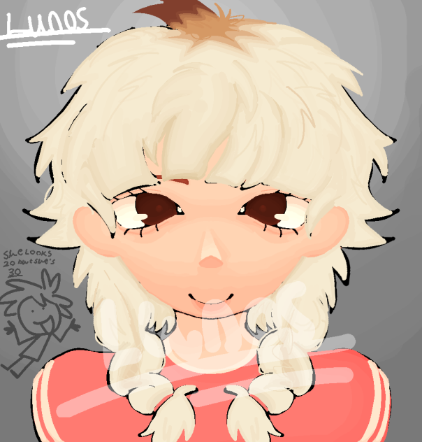 THIS IS WHAT SHE LOOKS LIKE - ibisPaint