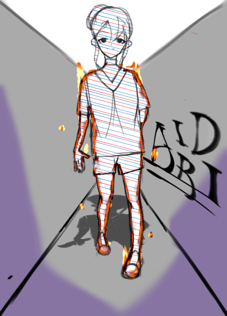 Walking┐(´ー`)┌ - ibisPaint