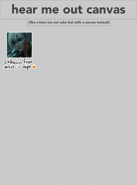 hear me out canvas - ibisPaint