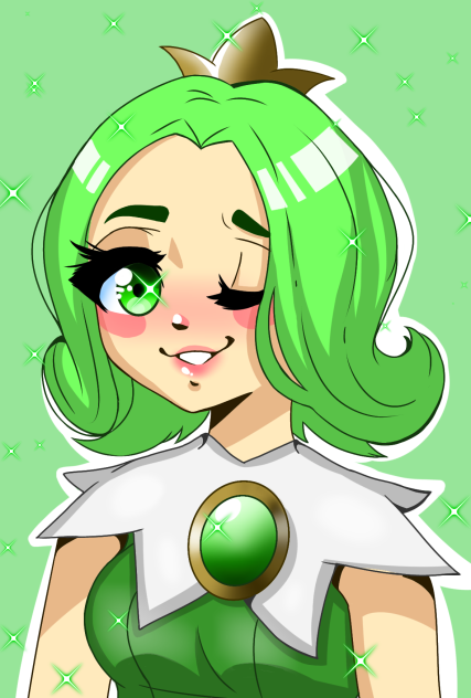 Green Sprixie fanart - ibisPaint