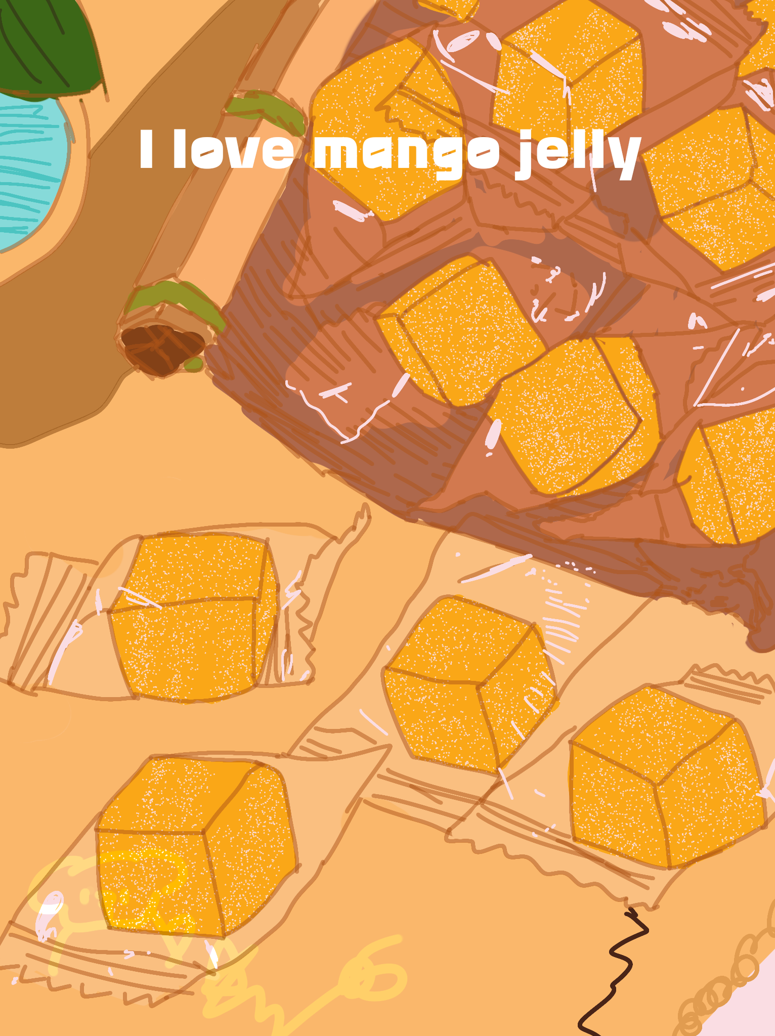 Mango jelly - ibisPaint