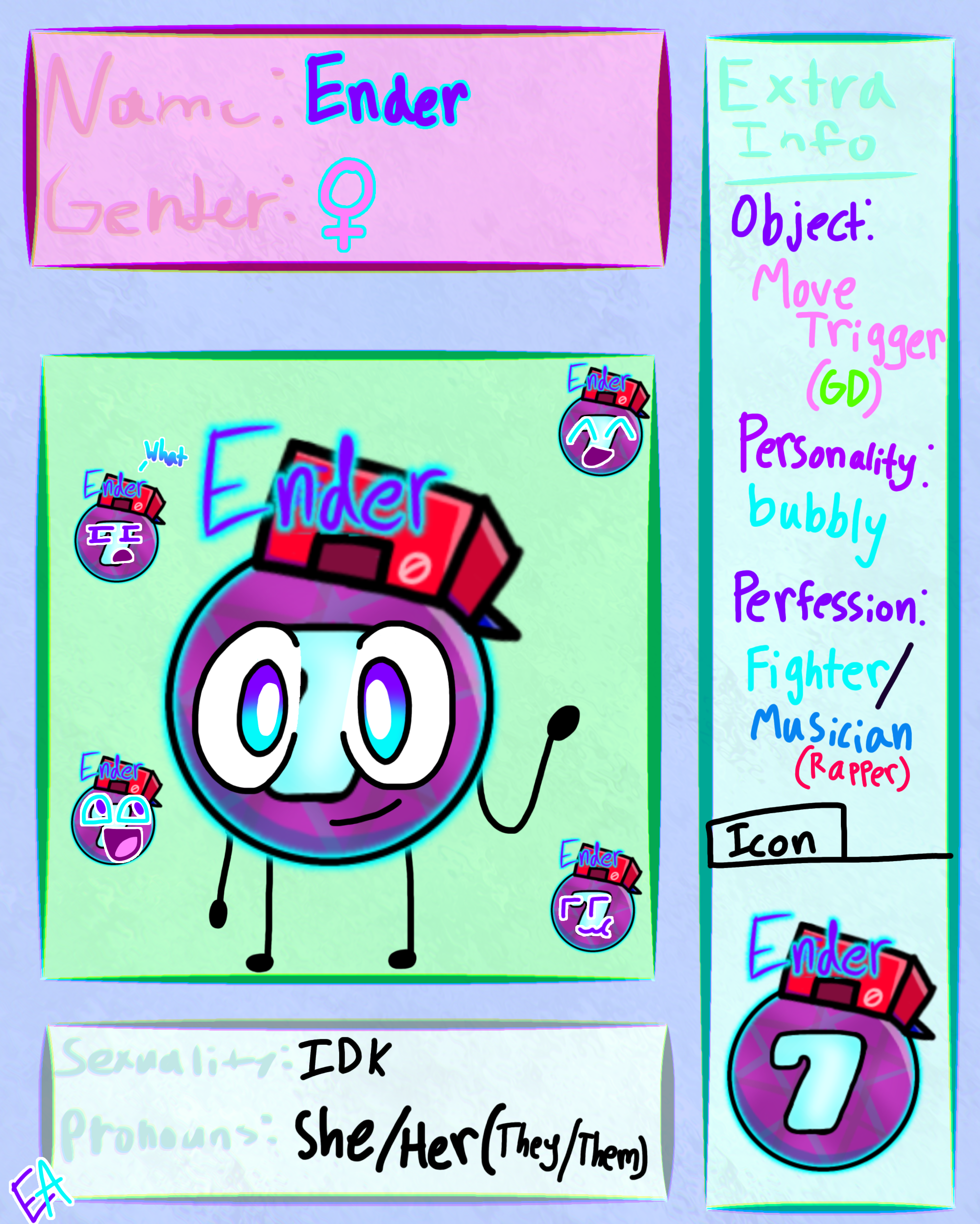 Very Cool Object Show Submission I Ender - ibisPaint
