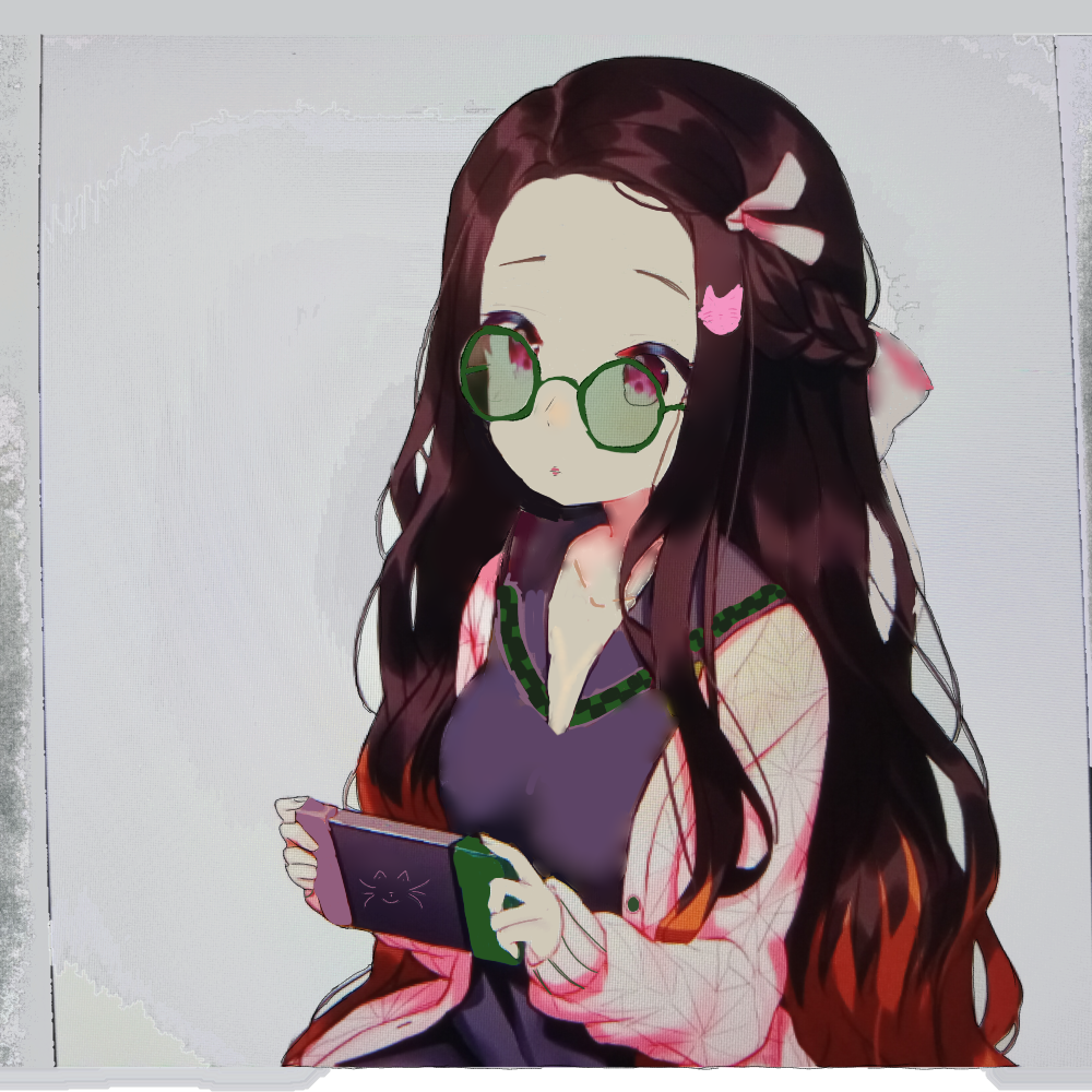 nezuko in modern day - ibisPaint