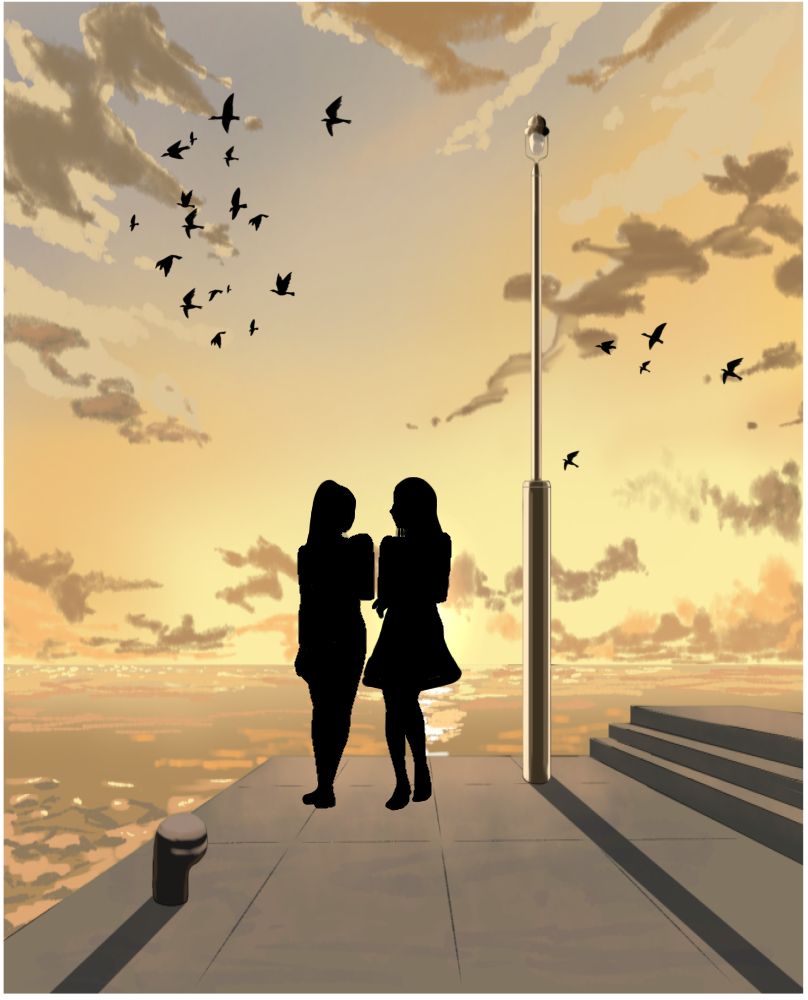 Seashore Talk 💐 - ibisPaint