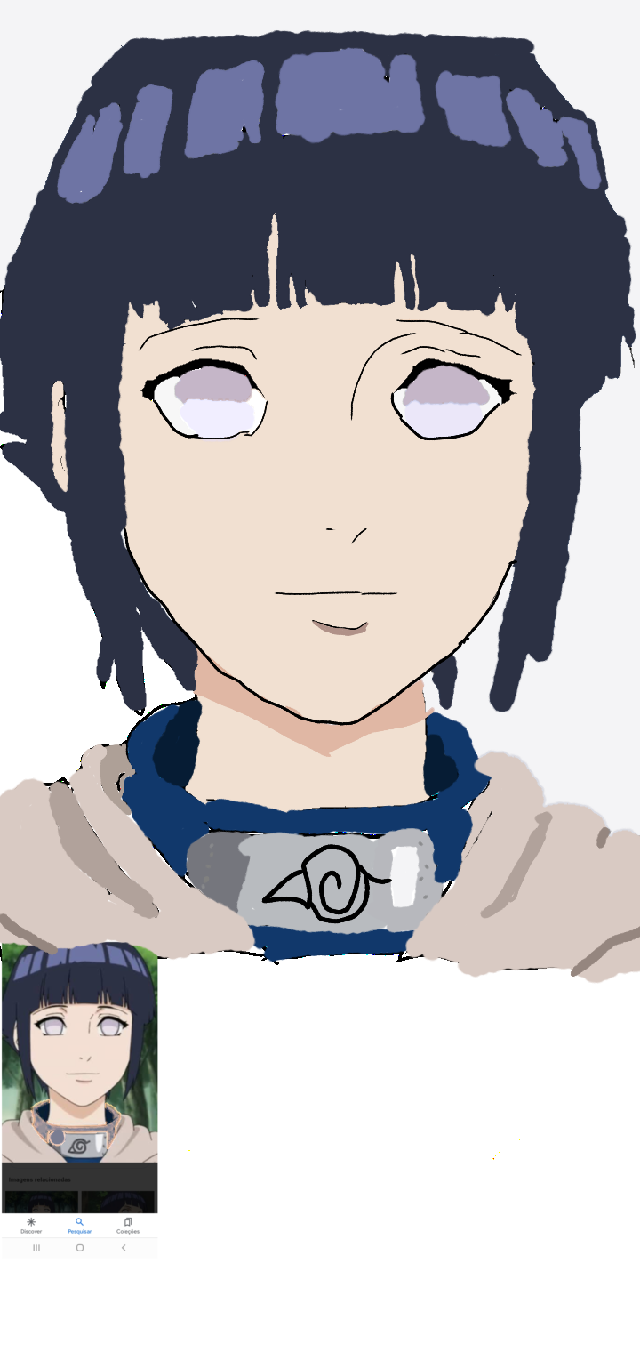 hinata de naruto - ibisPaint