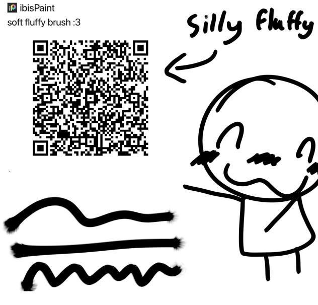 Silly fluffy brush - ibisPaint
