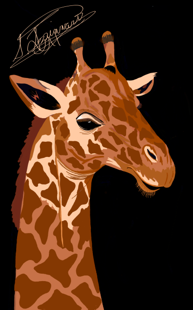 Giraffe - ibisPaint