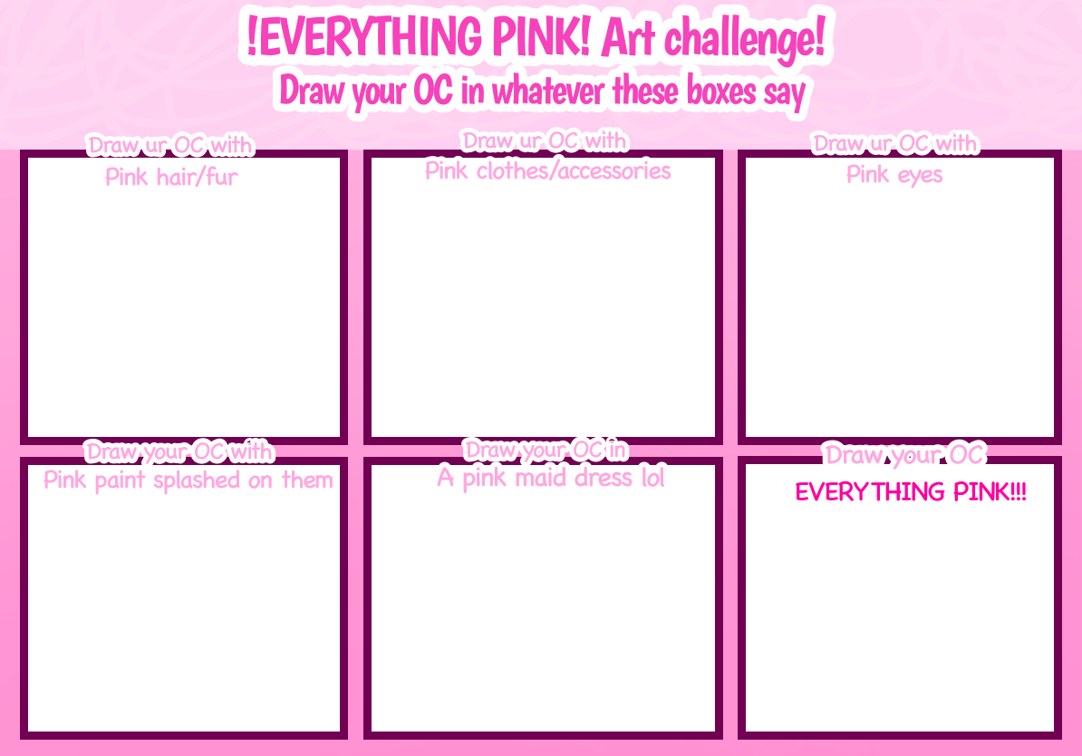 Everything pink! - ibisPaint