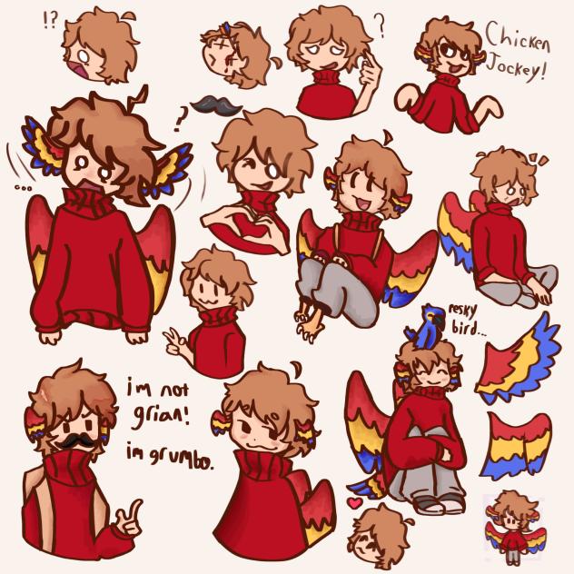 Grian doodle page - ibisPaint