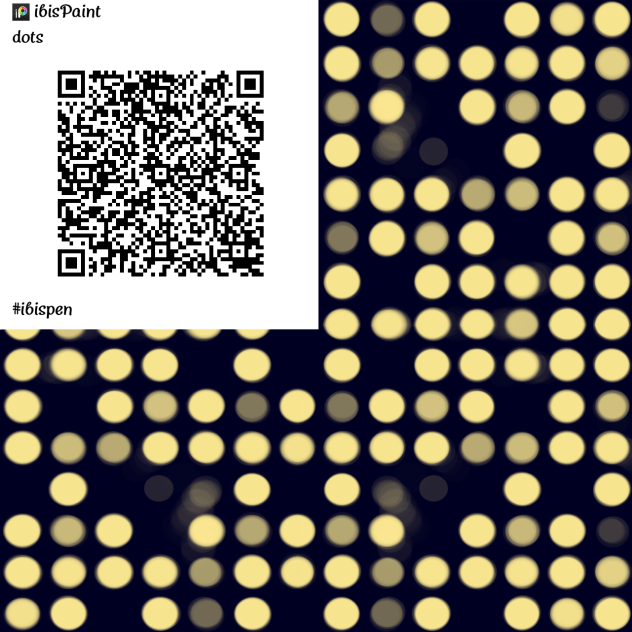 lighting dotted brush - ibisPaint