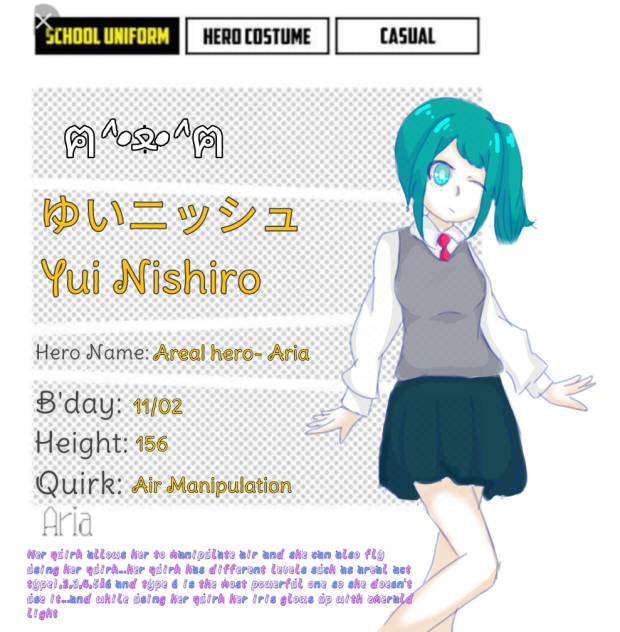 my Oc in Mha UwU - ibisPaint