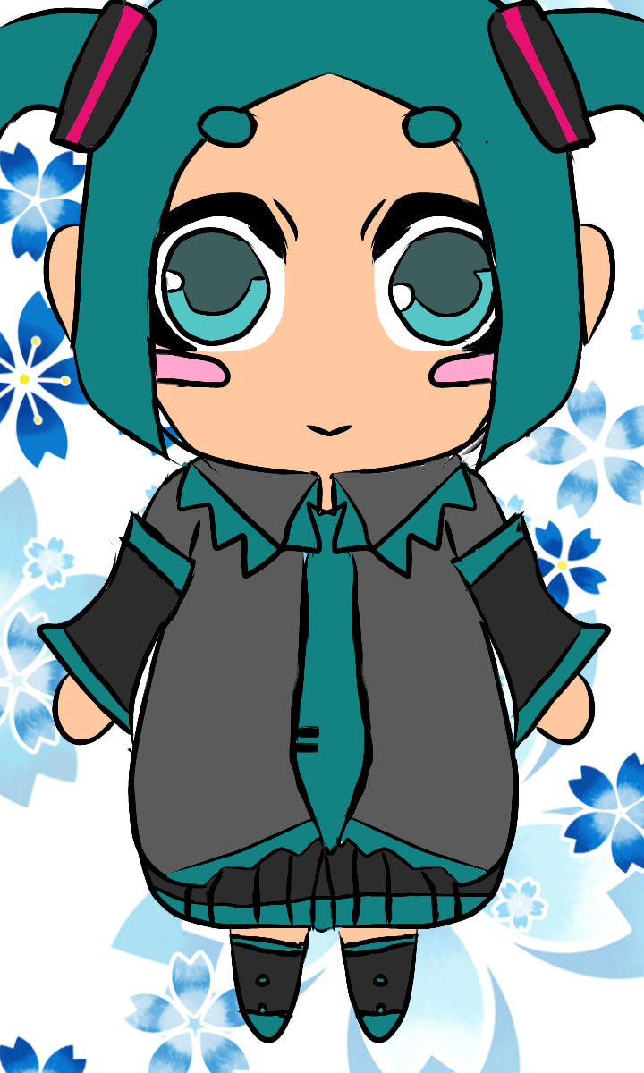 Hatsumiku again - ibisPaint