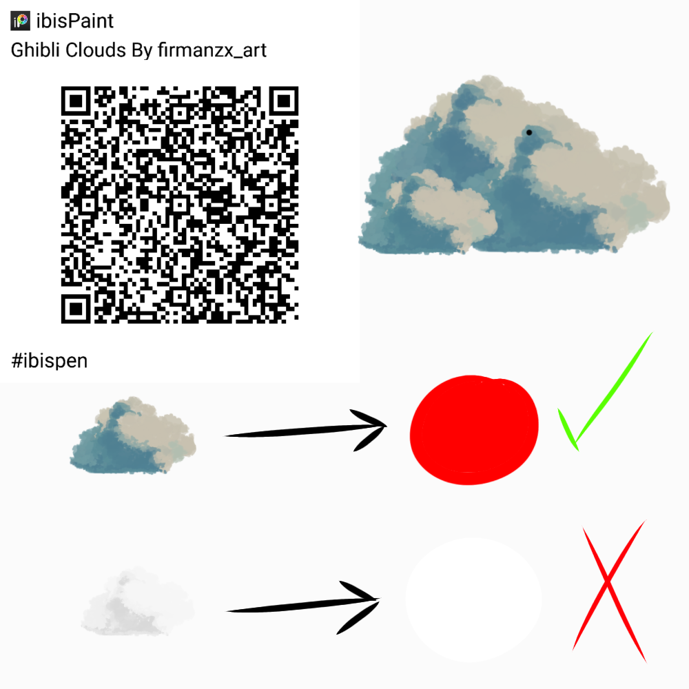 Cloud brushhh 😋 - ibisPaint