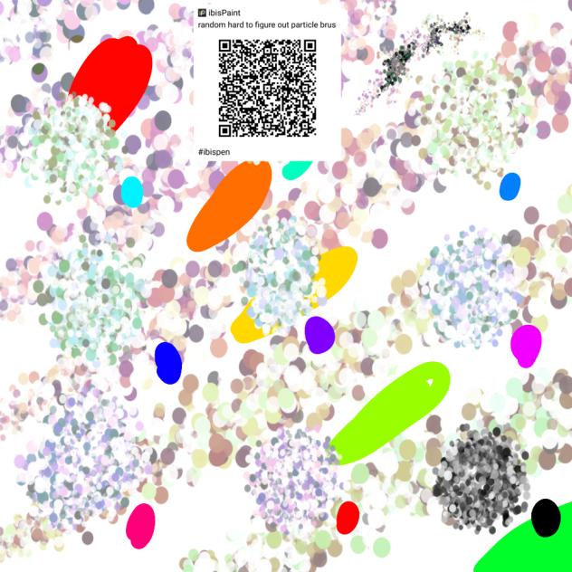 random particle brush ig - ibisPaint