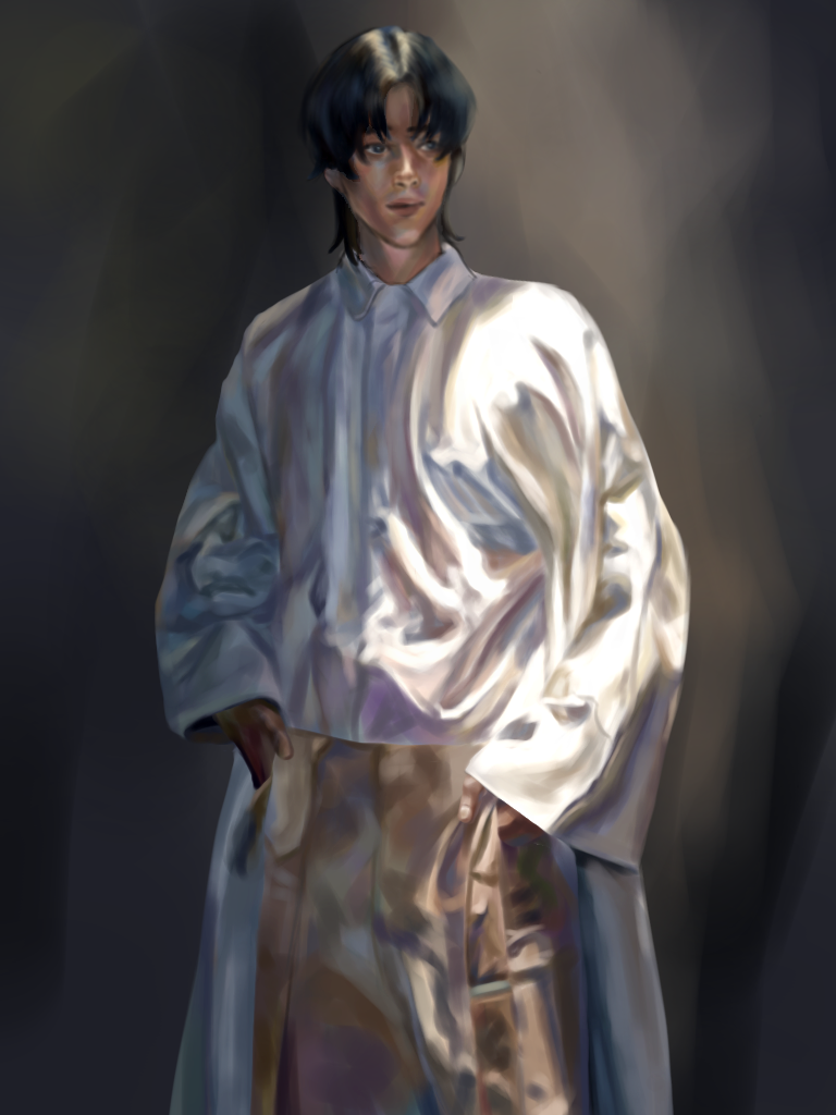 cloth study - ibisPaint
