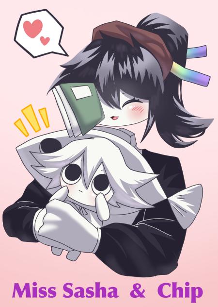 Miss Sasha & Chip - ibisPaint