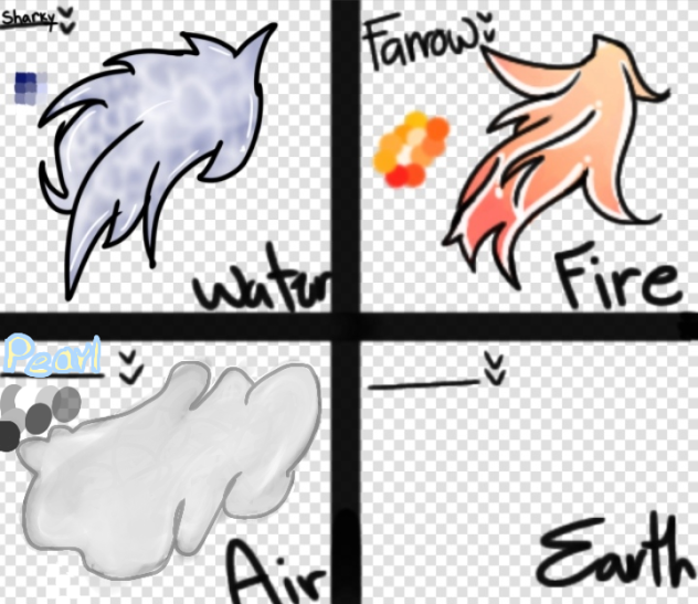 Element hair strands!🤍 - ibisPaint