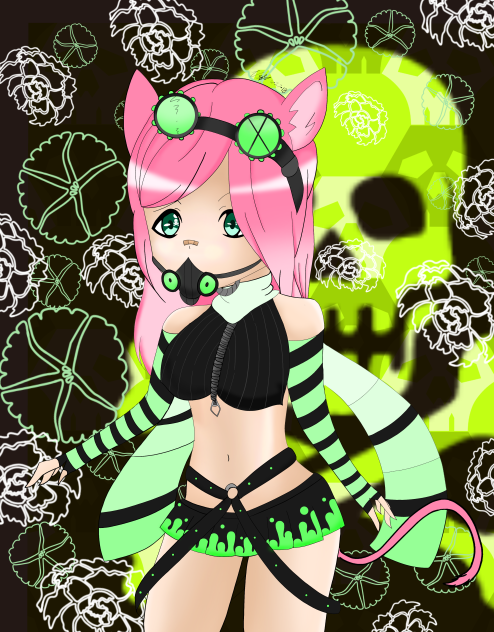 toxic girl - ibisPaint