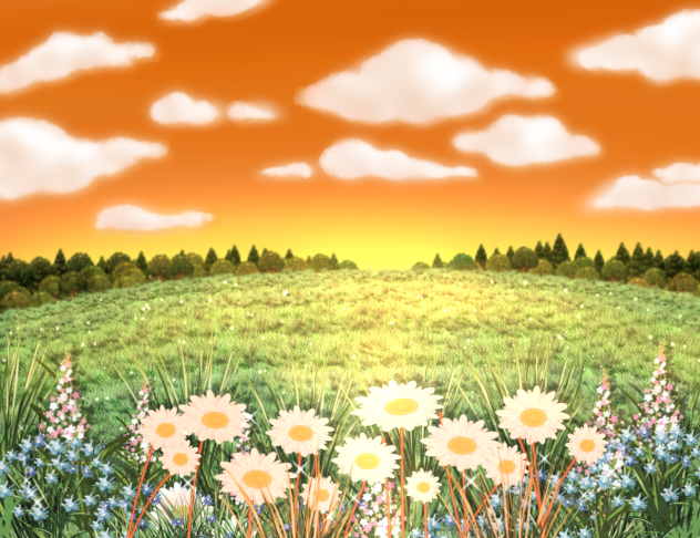 Summer meadow - ibisPaint