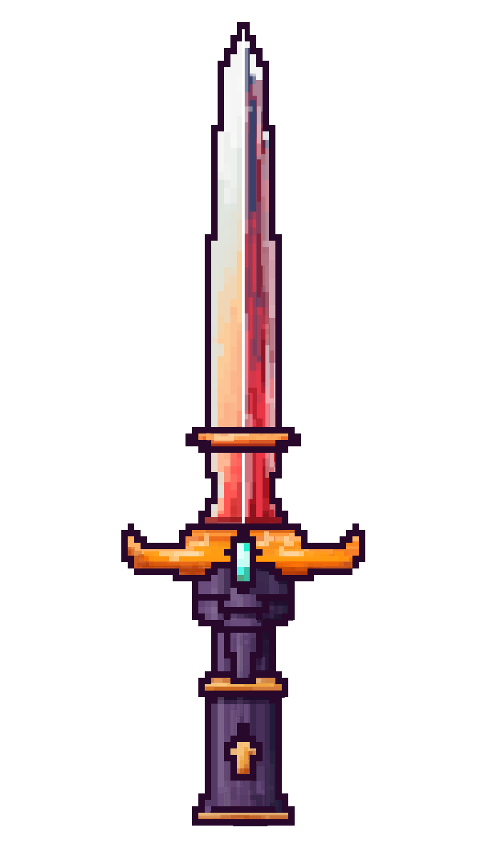 dagger pixel - ibisPaint