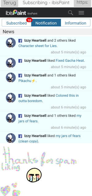 Thank u @Izzy Heartsell - ibisPaint