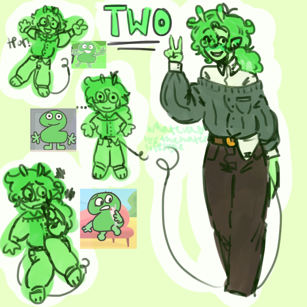 two…..tpot….gijinka…. - ibisPaint