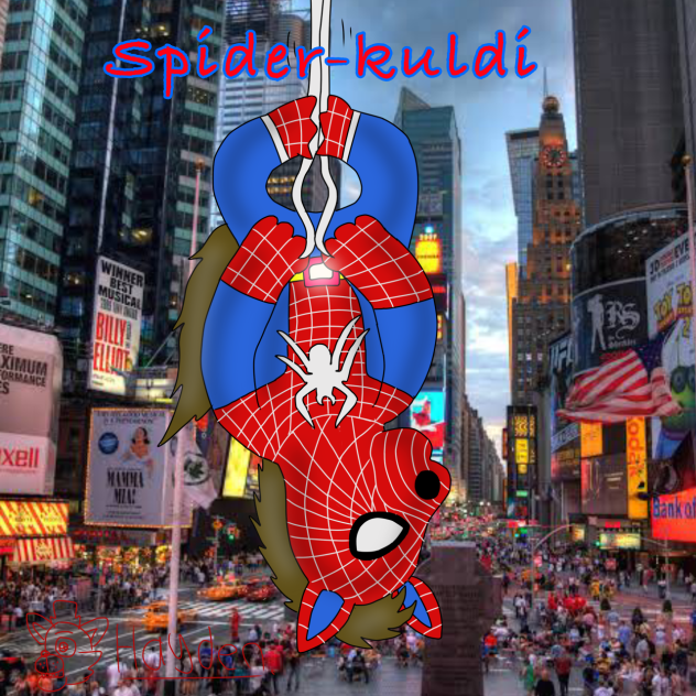 Spider-kuldi speed draw - ibisPaint