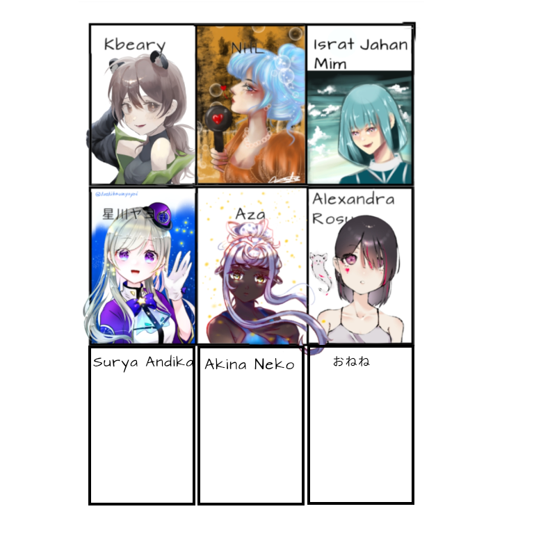 My Favourite Artists Collab (Updated) - ibisPaint