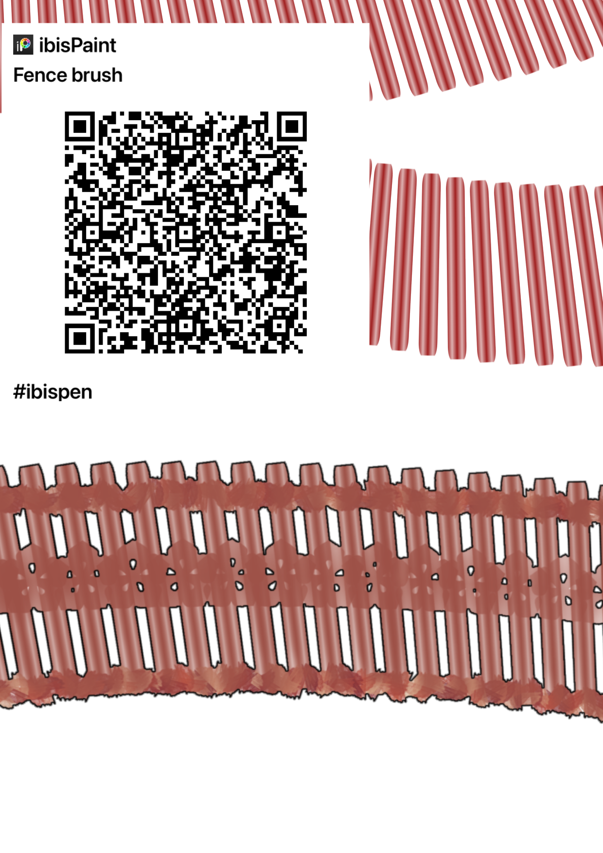 fence brush - ibisPaint