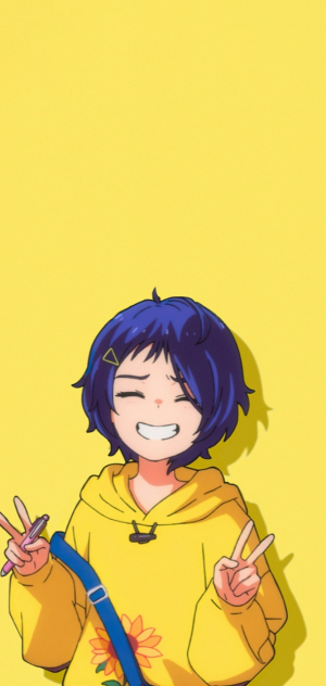 yellow girl - ibisPaint