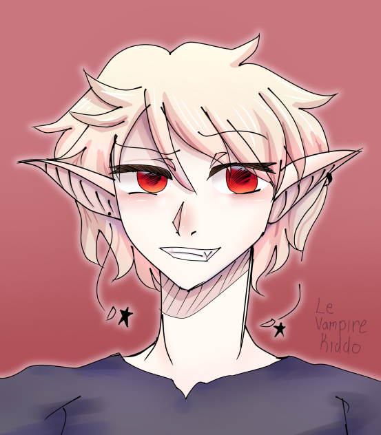 vampire kiddo - ibisPaint
