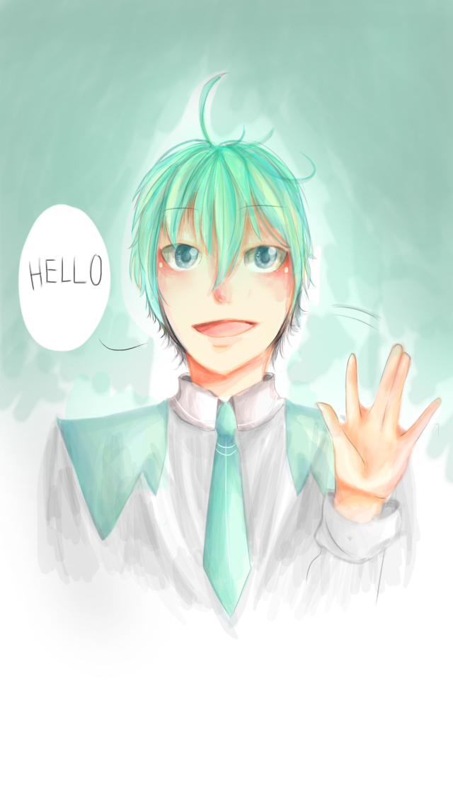 Sea-green-blueish aura - ibisPaint