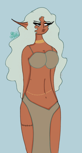 Riri at the beach!! - ibisPaint