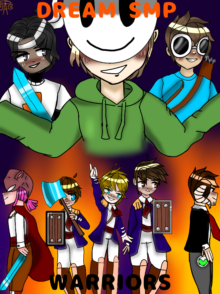 Dream SMP Warriors - ibisPaint