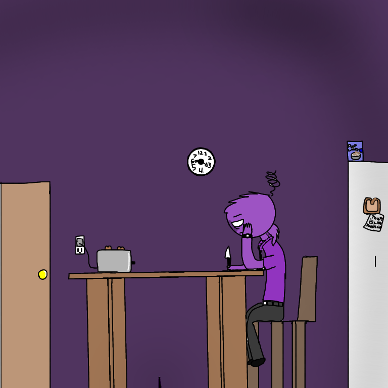 Vincent Waiting for his Toast - ibisPaint