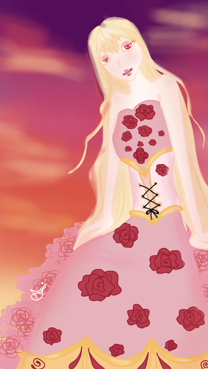 Rose princess 🌹 - ibisPaint