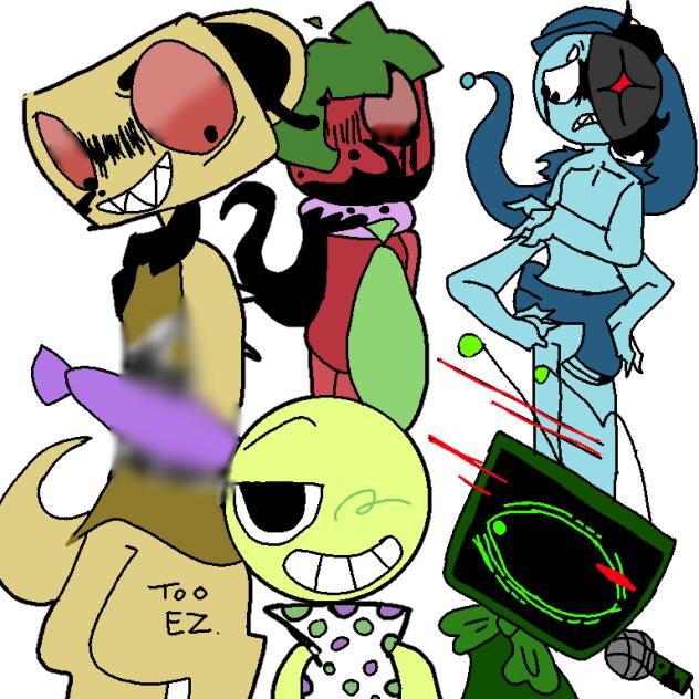 looey with twisted mains - ibisPaint