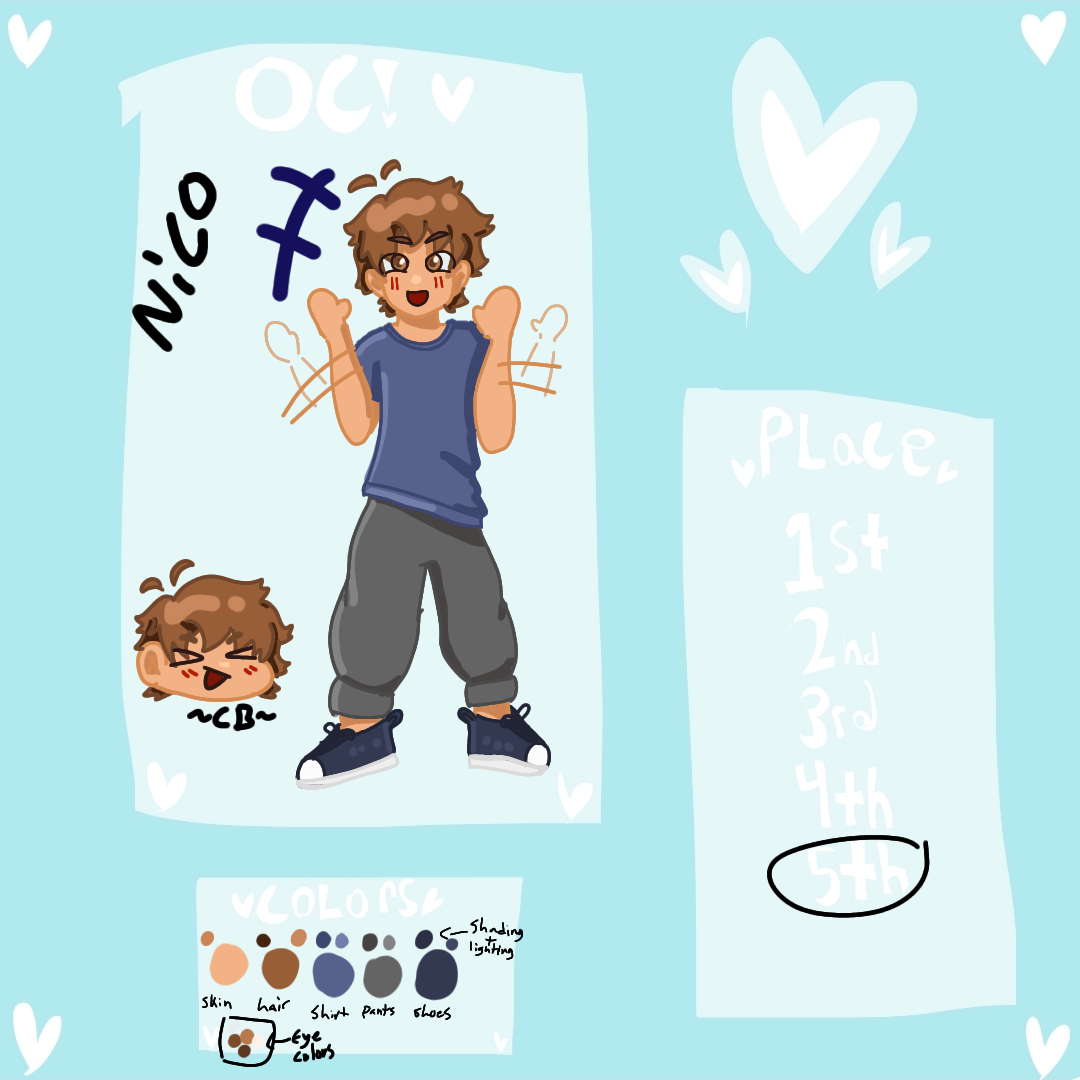 Nico colors sheet thing - ibisPaint