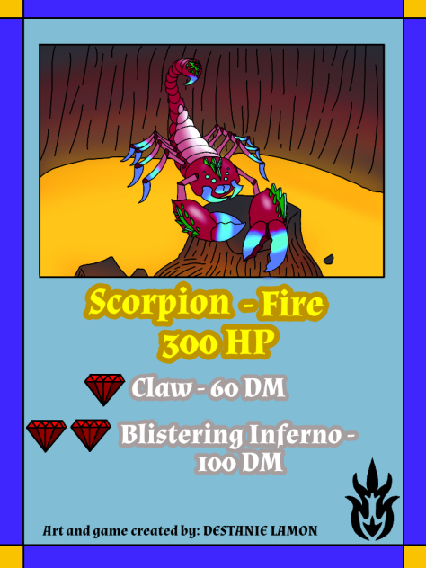 CC&M SCORPION-FIRE - ibisPaint
