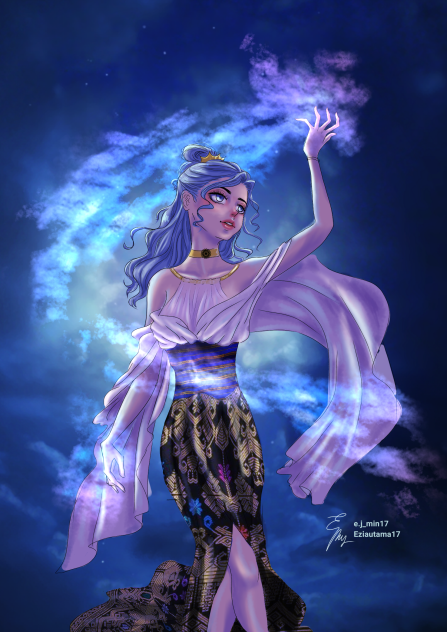 MANDALIKA SI PUTRI NYALE - ibisPaint