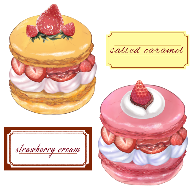Macarons 🍰 - ibisPaint
