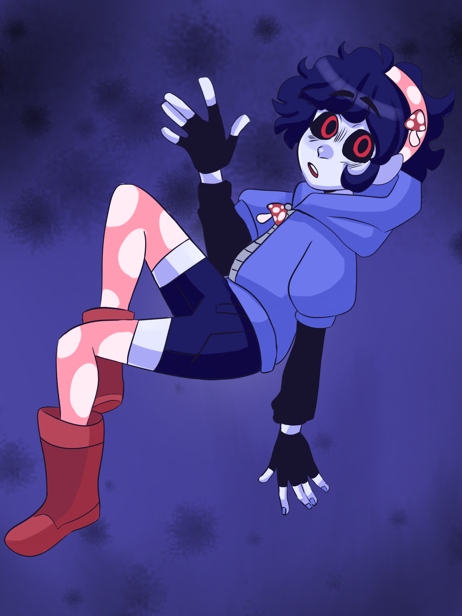 Mushroom ghost - ibisPaint