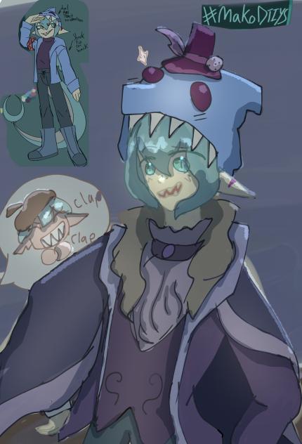 Mako gets ready for prom - ibisPaint