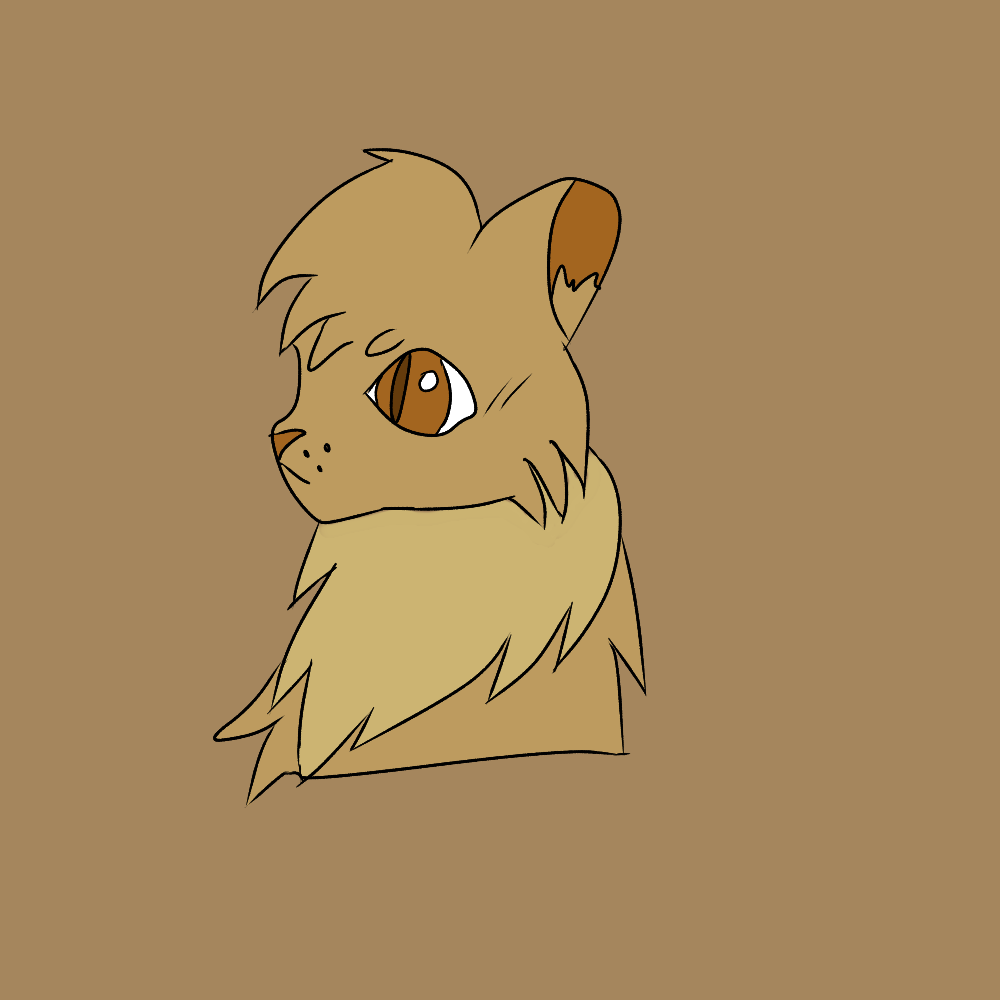 Lionblaze Angy Animation Colored - ibisPaint