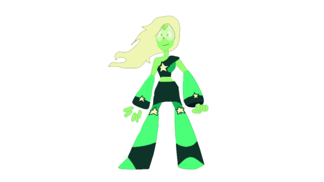 Peridot Crystal Gem - ibisPaint