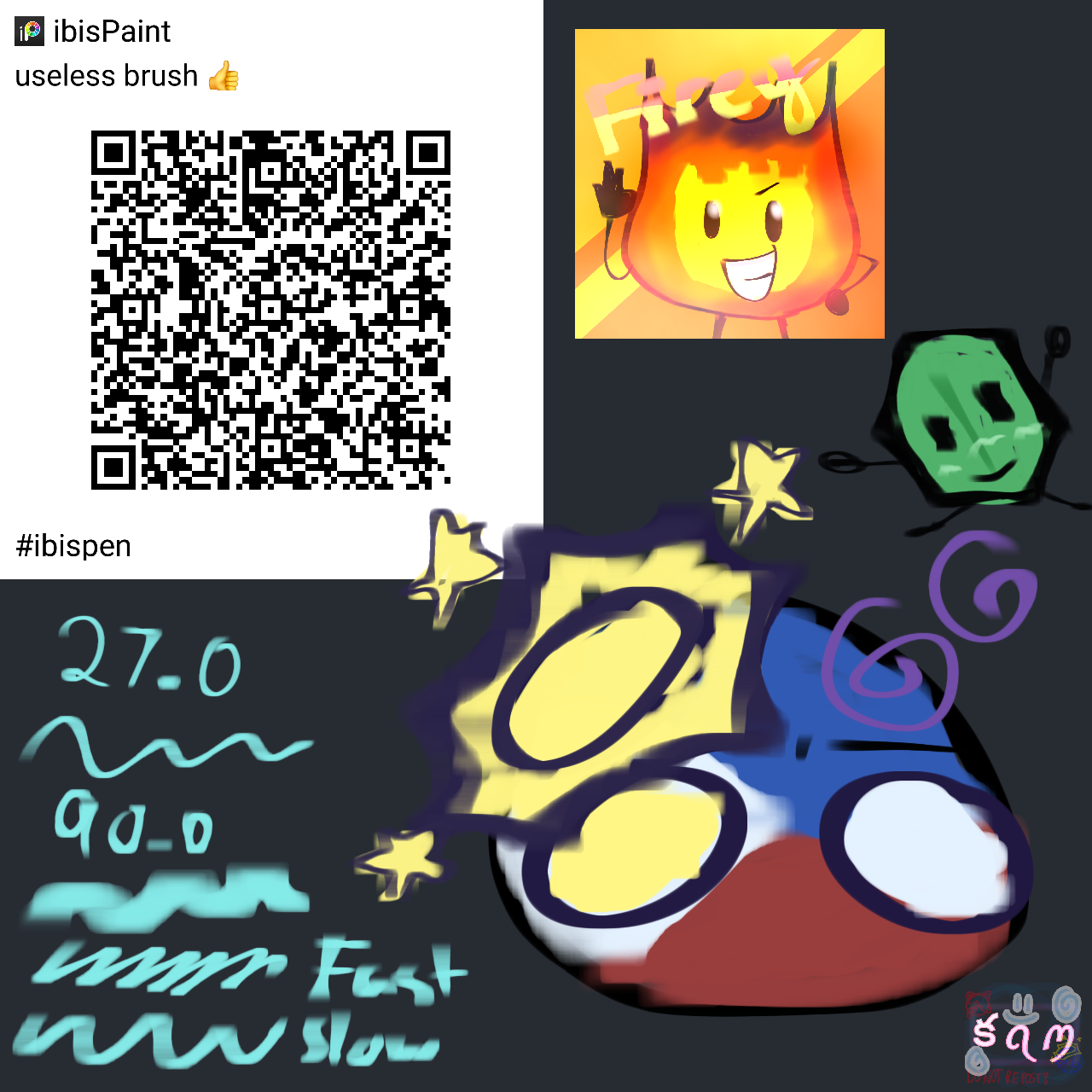 useless brush 👍 - ibisPaint